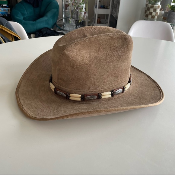 Stetson | Accessories | Vintage Stetson Jbs Heritage Suede Cowboy Hat ...